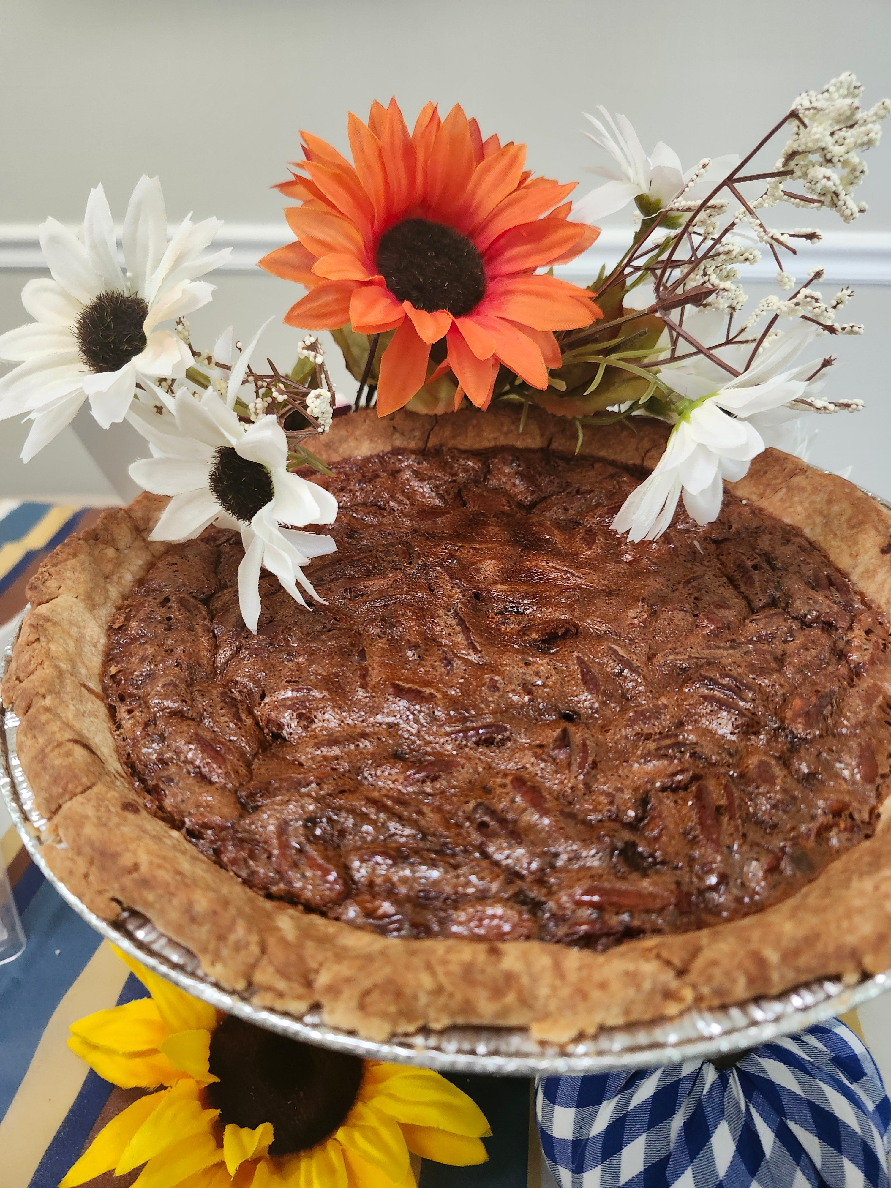 9-inch Deep Dish Pecan Pie | D's Gourmet Sweet Potato Pies and more LLC